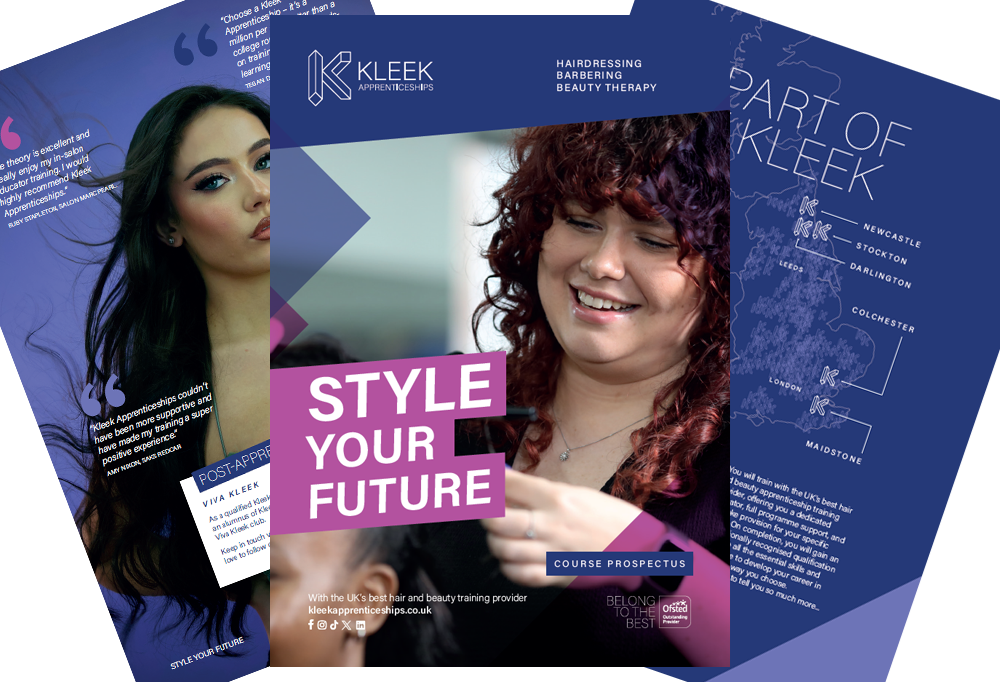 Kleek Apprenticeships Apprentices Guide to Hair and Beauty Apprenticeships